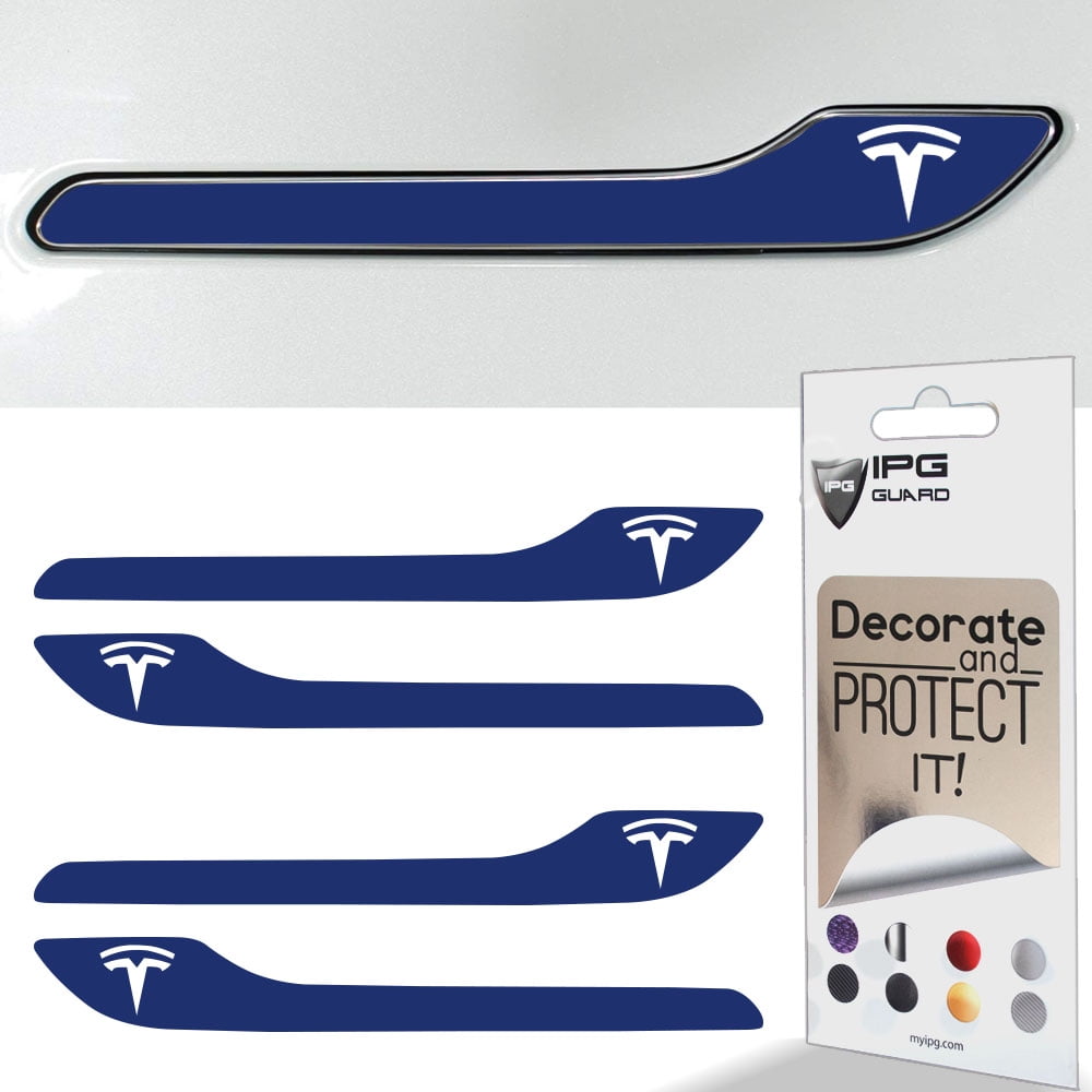IPG Compatible for Model 3 / Model Y Door Handle Decal Sticker Wrap Kit ...