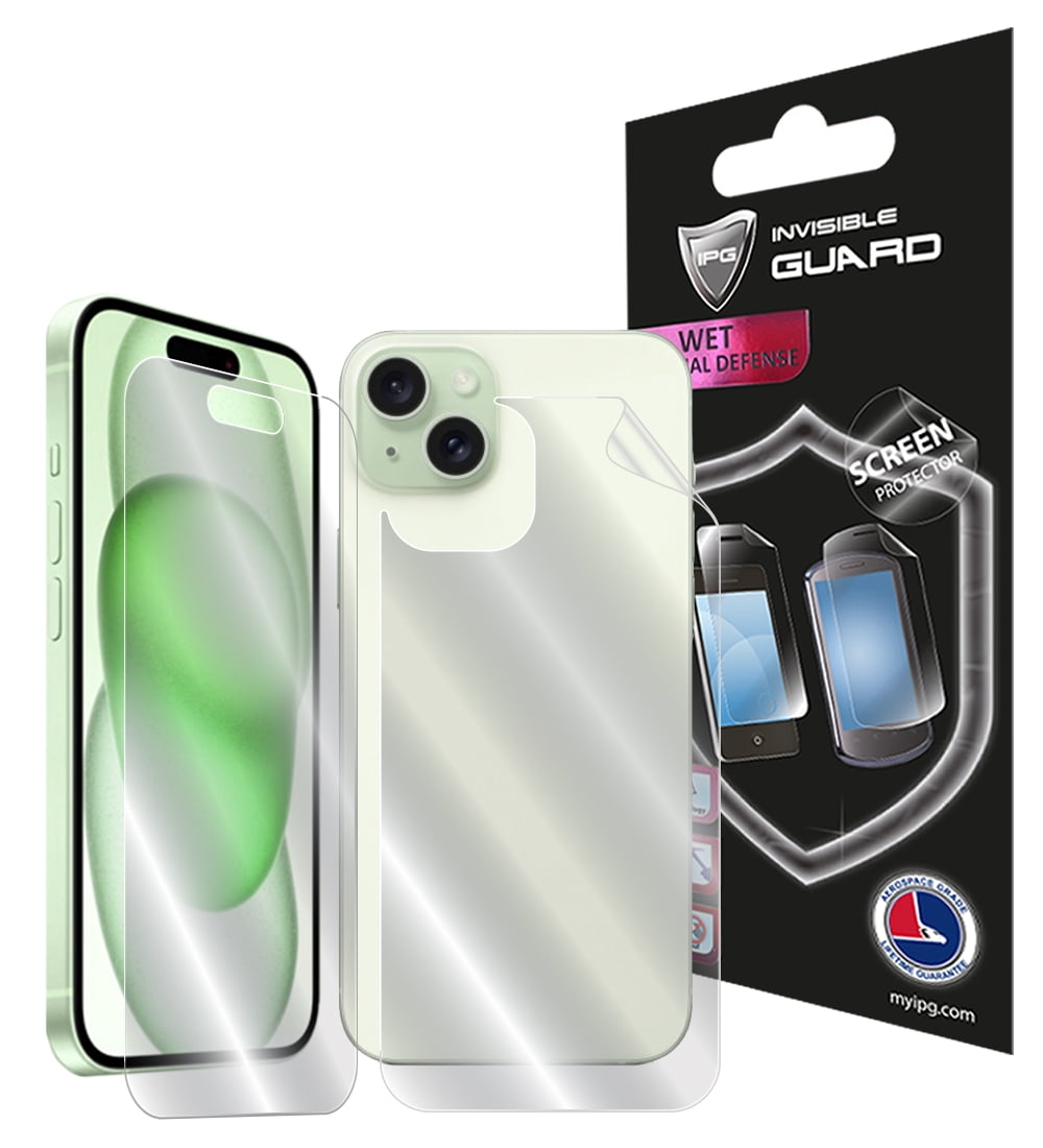 IPG Compatible with iPhone 15 PLUS FULL BODY Hydrogel Protector ...