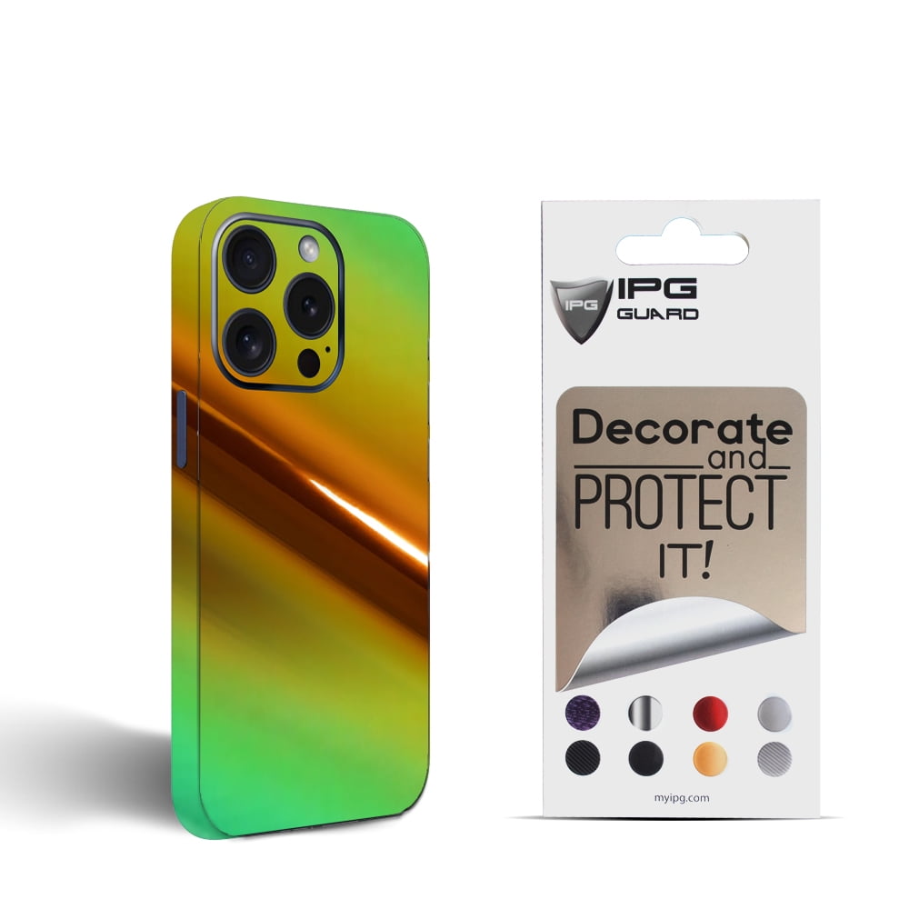 IPG Compatible with iPhone 15 Pro Decorative Carbon Fiber Vinyl Back ...