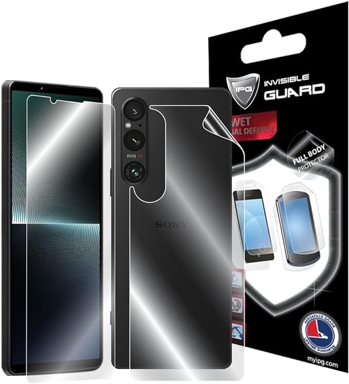 IPG For Sony Xperia 1 V FULL BODY Hydrogel Protector Invisible Touch ...