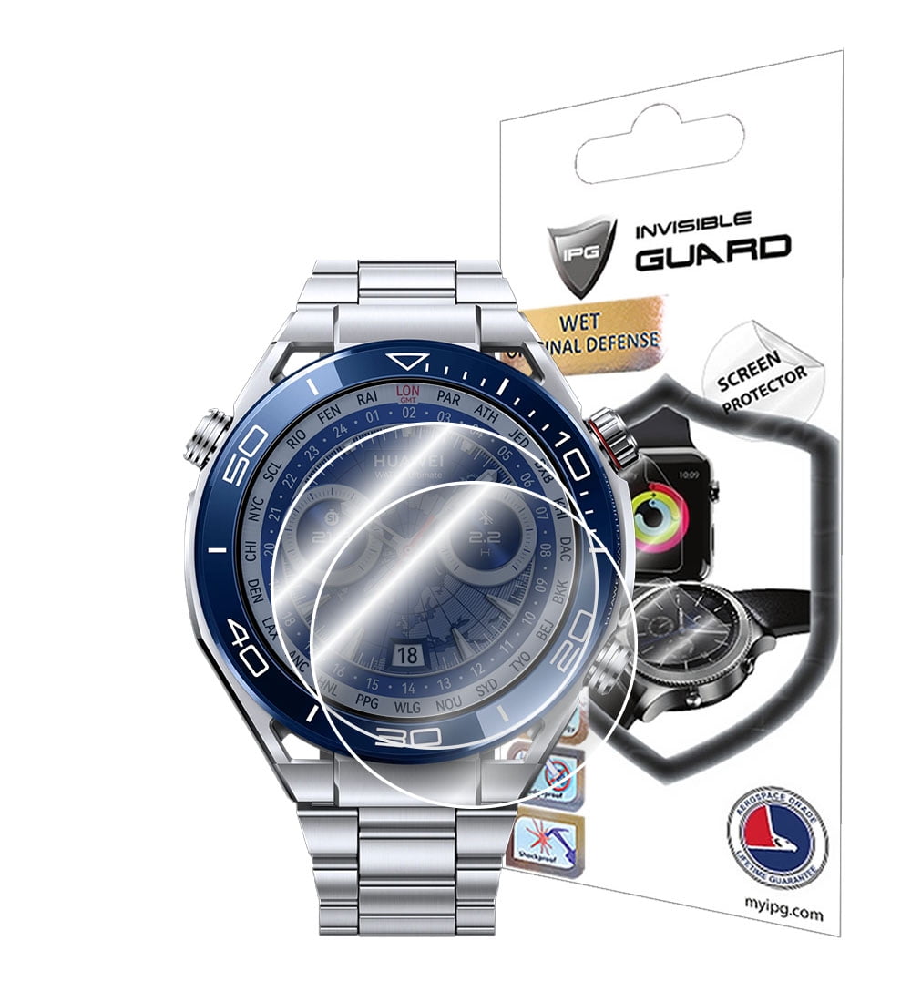 IPG for HUAWEI Watch Ultimate Smartwatch Hydrogel Screen Protector (2 ...