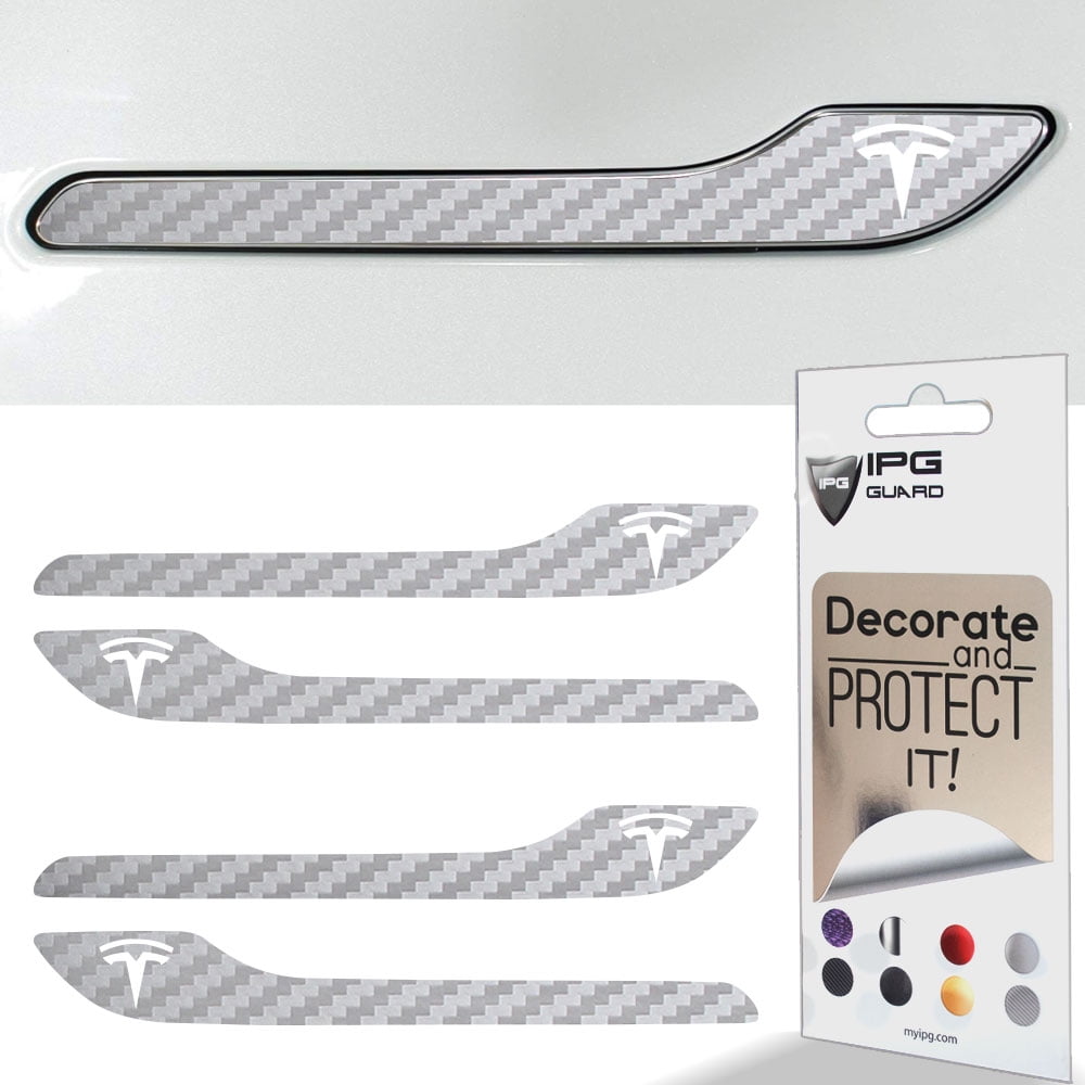 IPG for Tesla Model 3 Door Handle Decal Sticker Wrap Kit (Set of 4 ...