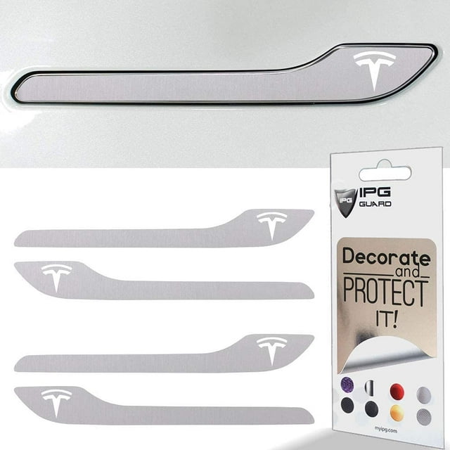 IPG for Tesla Model 3 / Model Y Door Handle Decal Sticker Wrap Kit (Set ...