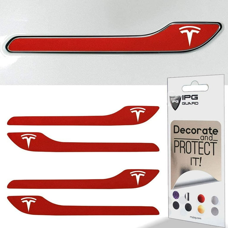 Tesla Logo Red