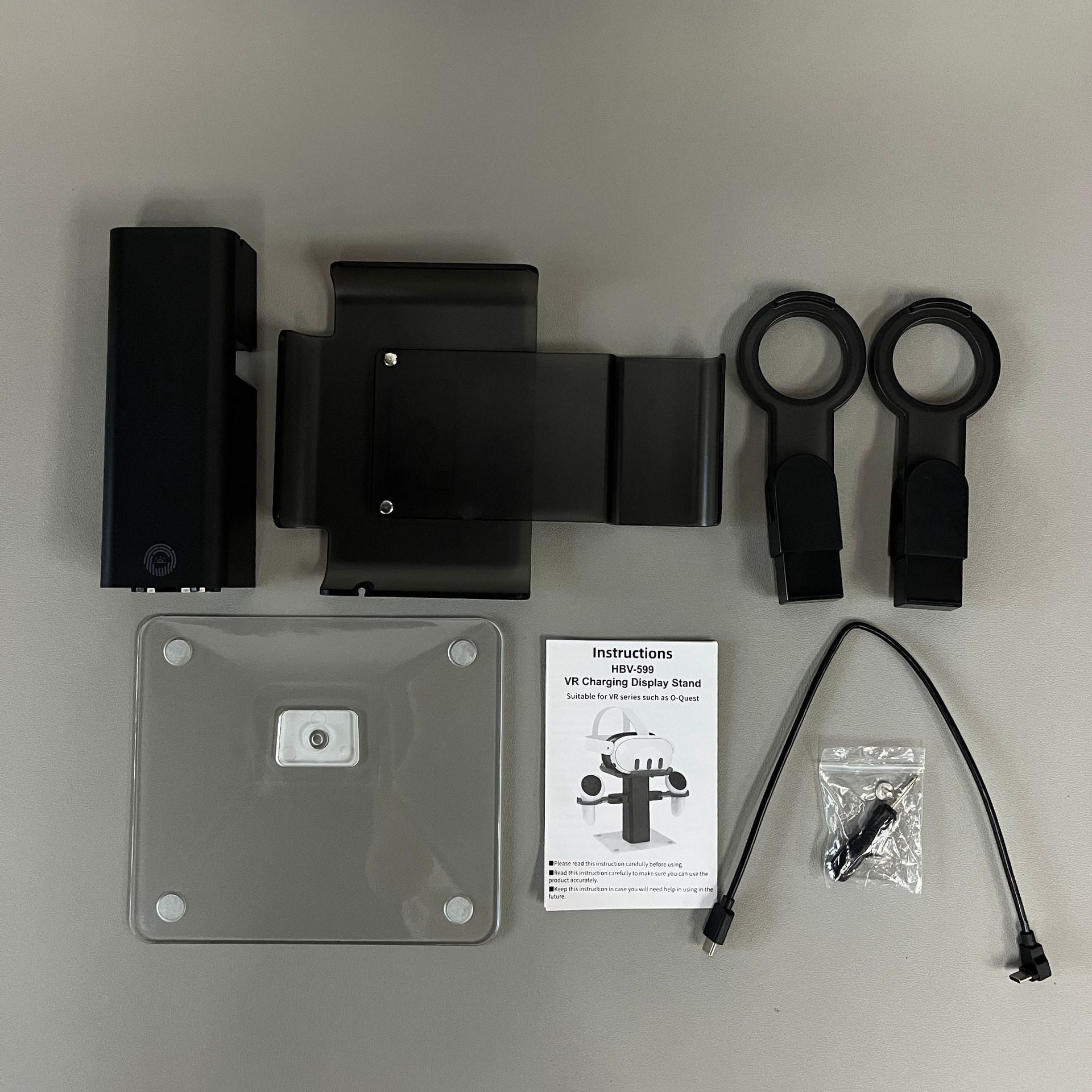 IPLAY VR Charging Stand & Storage Dock for Meta Quest 3/3S - All-in-One ...