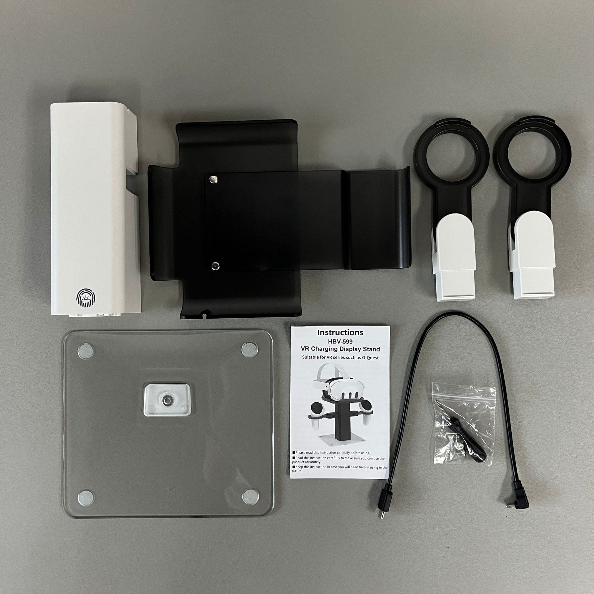 IPLAY VR Charging Stand & Storage Dock for Meta Quest 3/3S - All-in-One ...