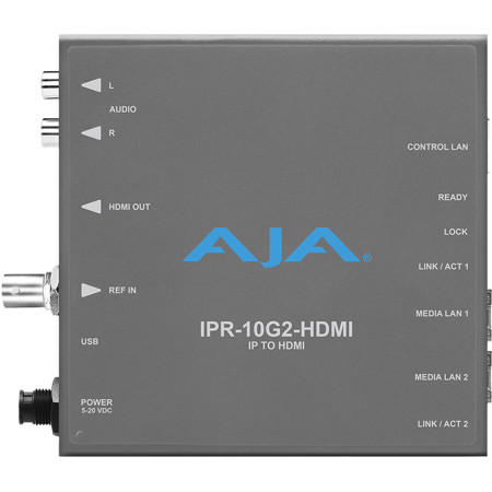 IPR-10G2-HDMI Bridging UltraHD/HD Single Channel SMPTE ST 2110 IP Video ...