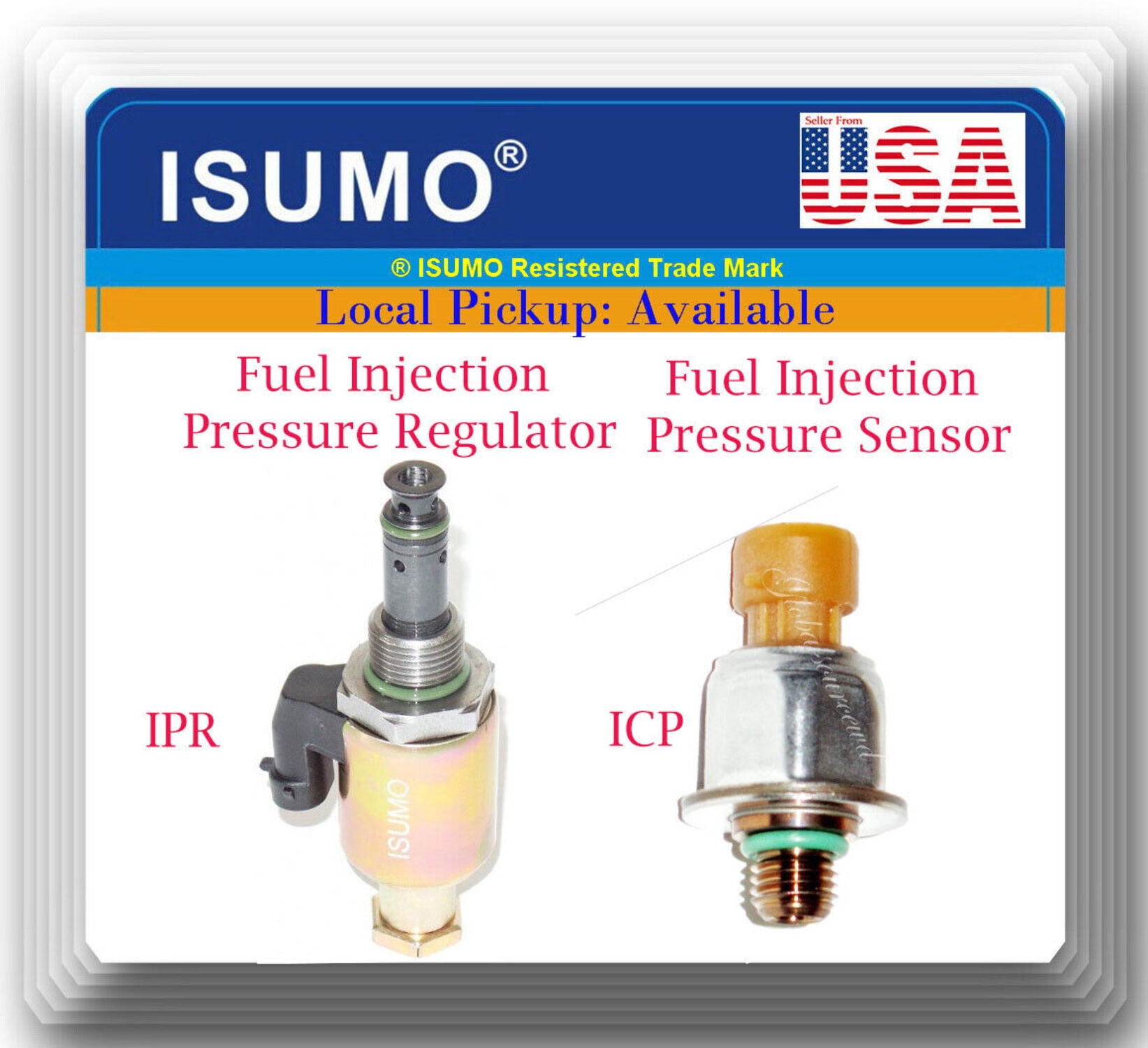 IPR/ICP Fuel Pressure Regulator Sensor For:International Navistar ...