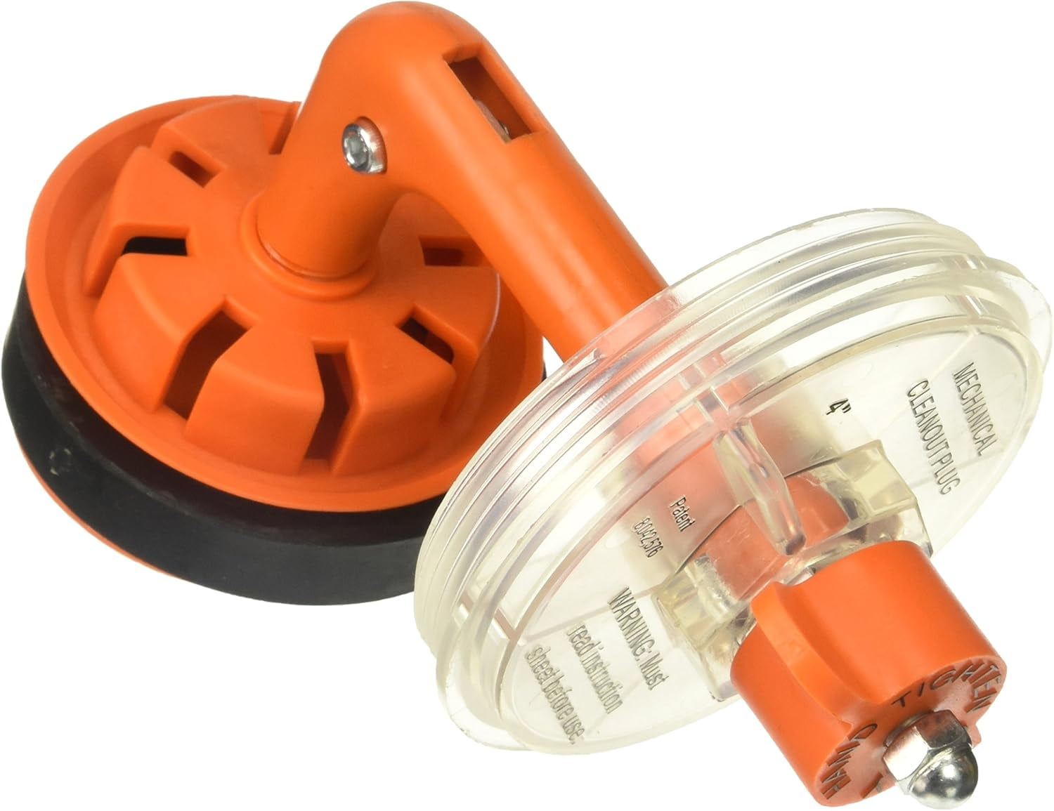 IPS 83658 4-Inch Mechanical Cleanout Test Plug - Walmart.com