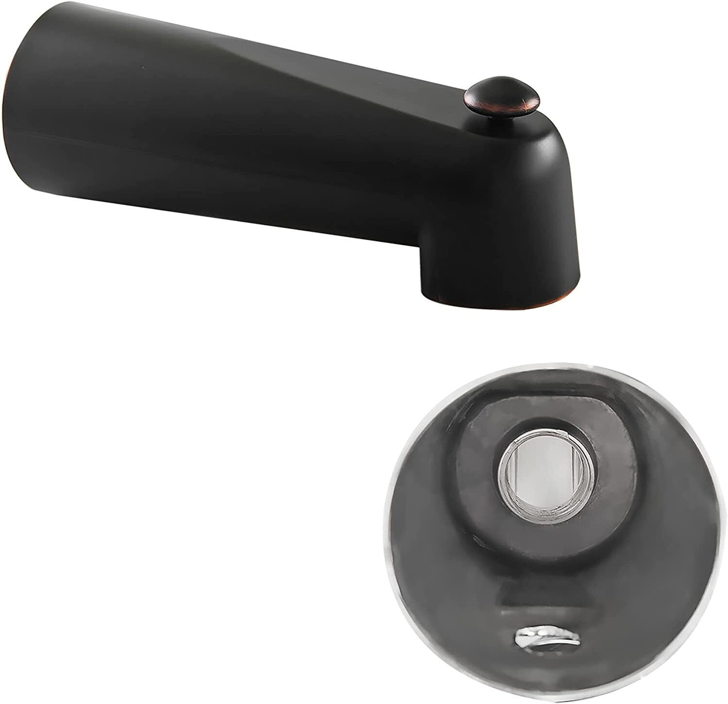 IPS Inside Thread 7 1/2" Universal Bathroom Tub Spout w/ Diverter Heavy ...