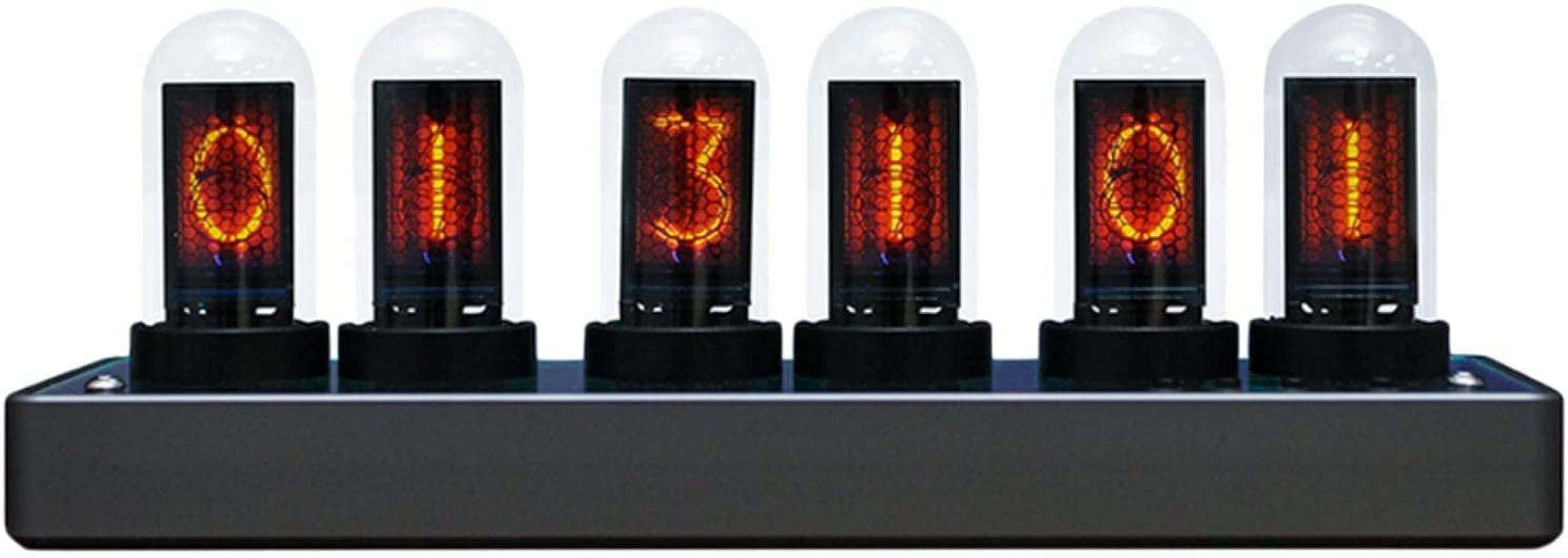 IPS Nixie Tube Clock, DIY Nixie Tube Analog Clock with 6-Digit IPS LCD ...