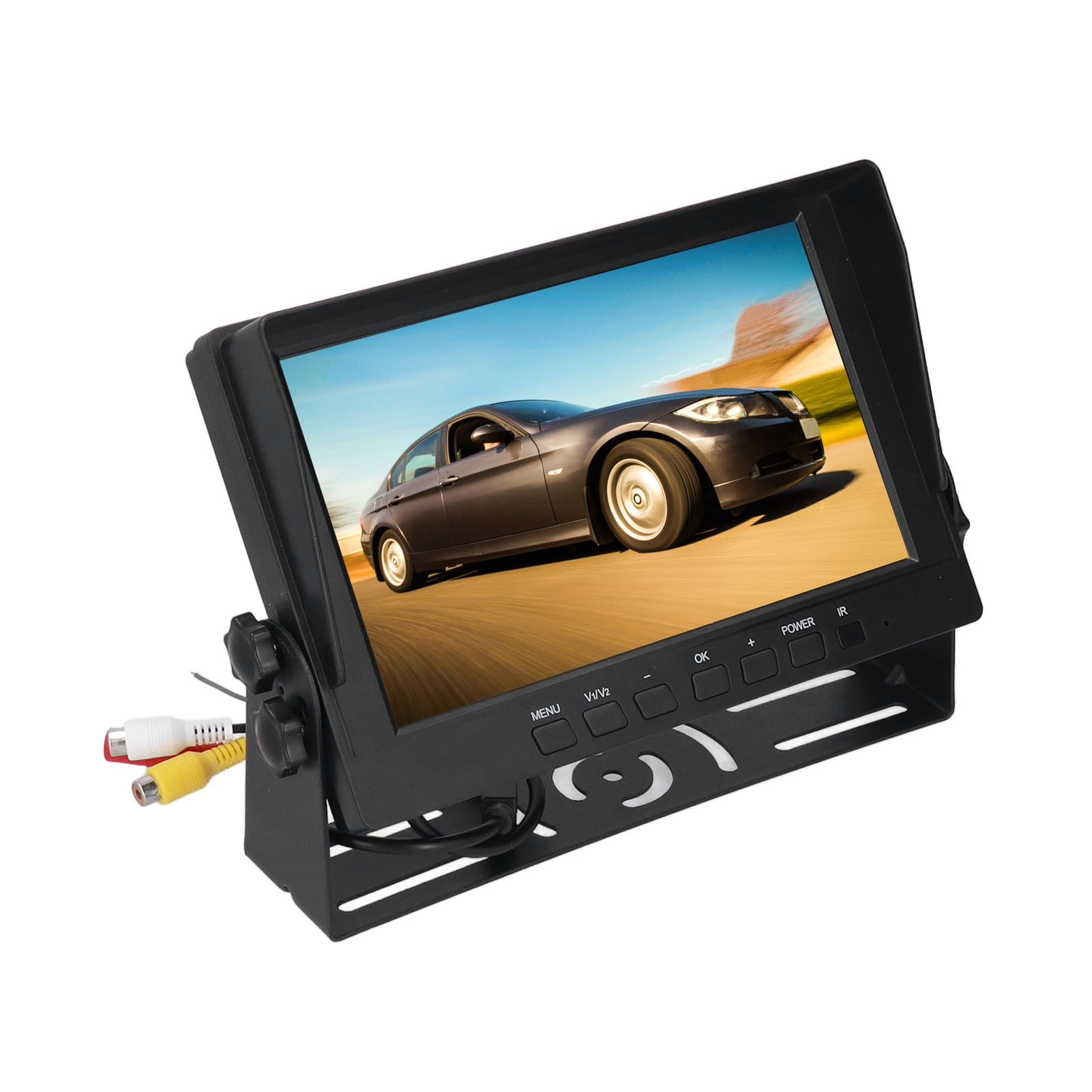 IPS Rear View Monitor, HD Full View, 2 Video Input, Sunshade Design for ...