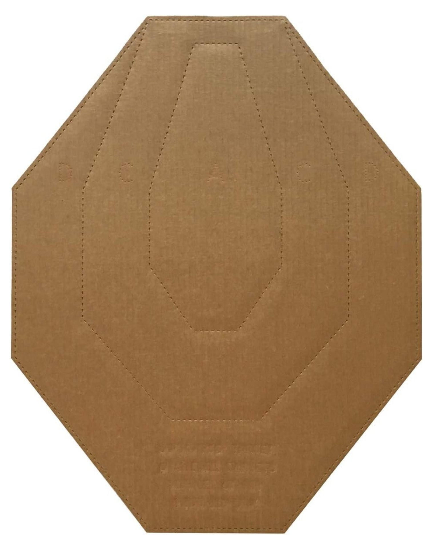 IPSC Classic Water Resistant Cardboard Target - 100 Pack - Walmart.com