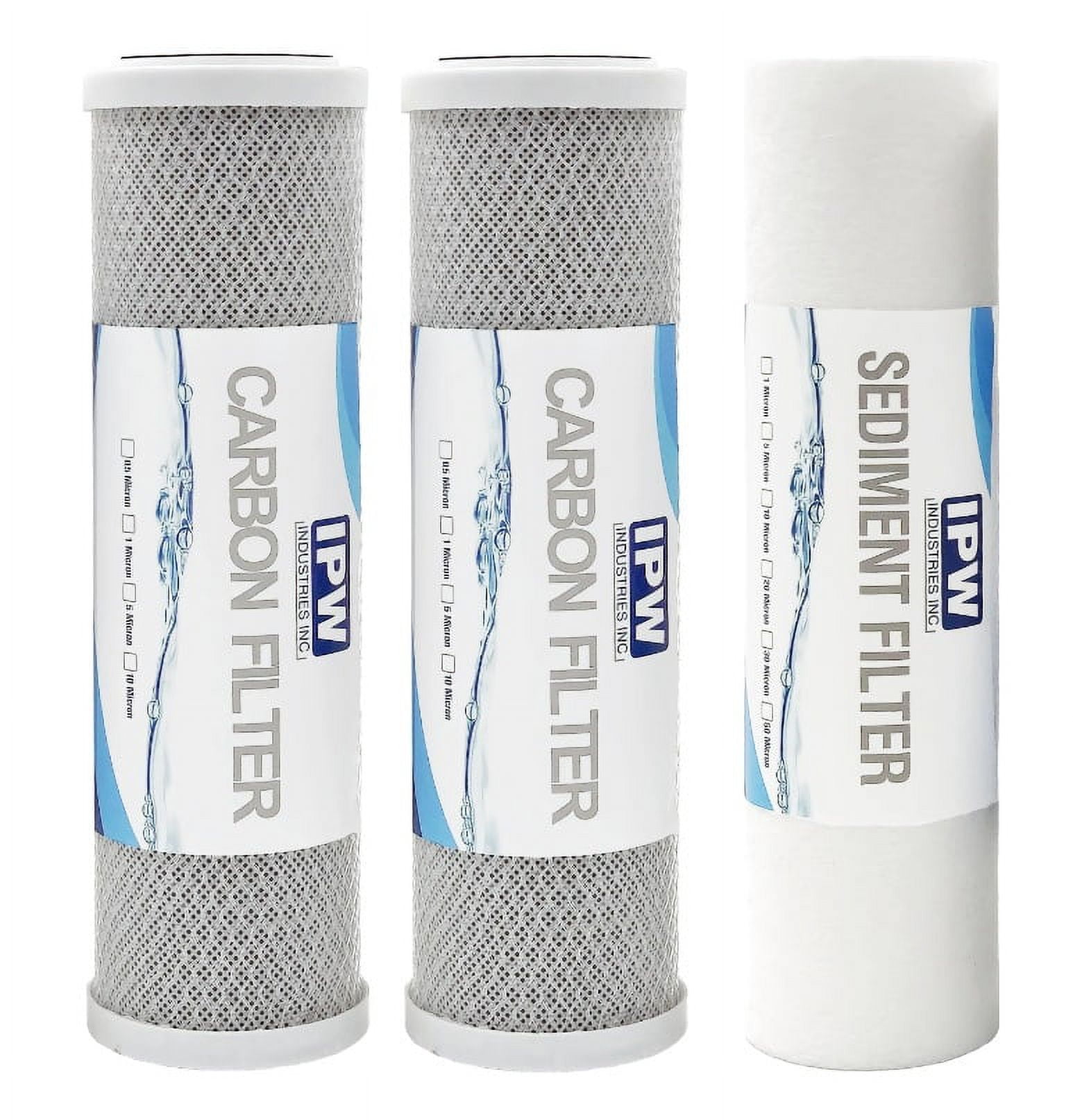 IPW Industries Inc. 3-Pack Replacement Filter Kit for Krystal Pure KR15 ...