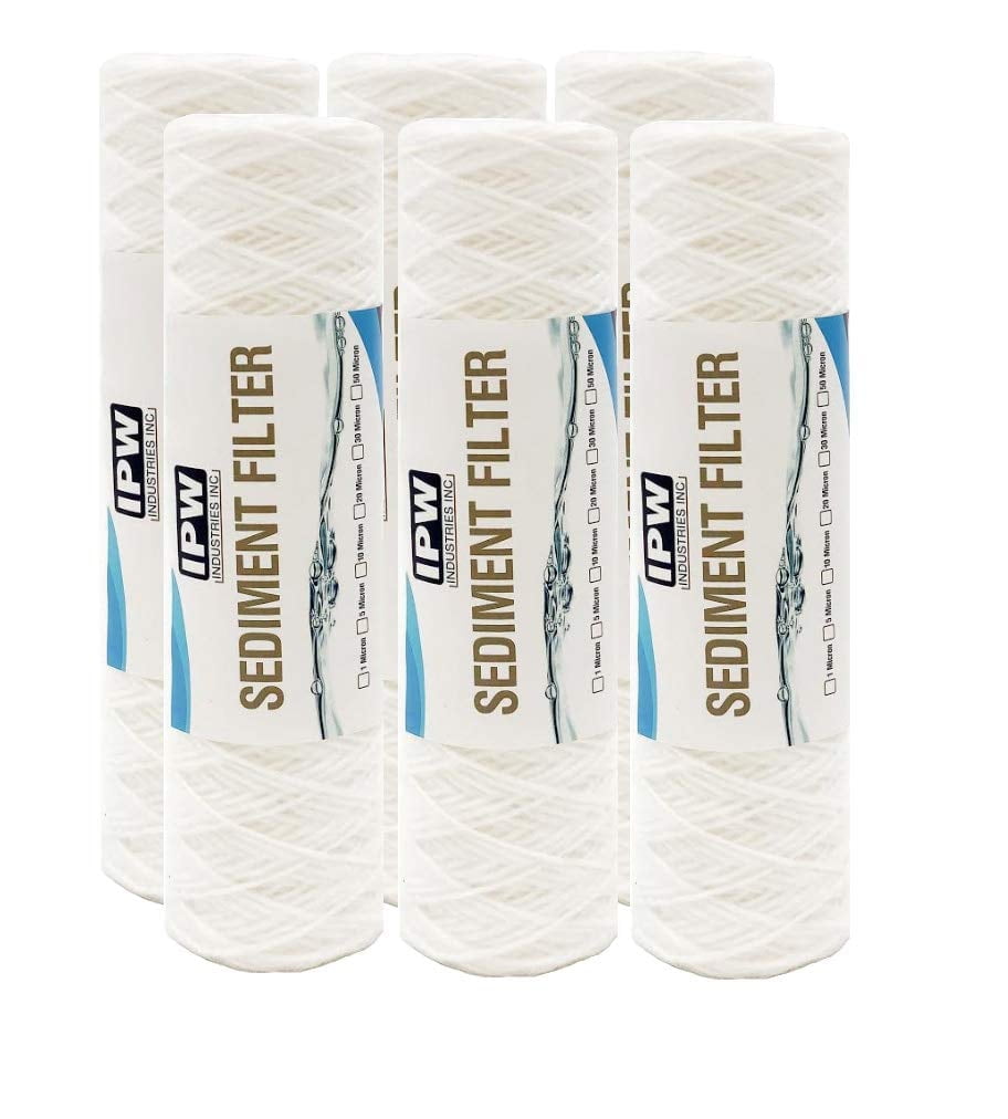 IPW Industries Inc. 30 Micron String Wound Water Filter for Universal ...