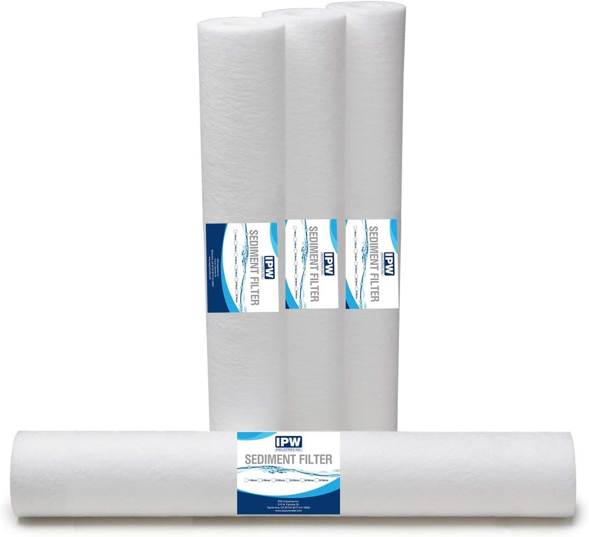 IPW Industries, Inc. | 4-PACK Coarse Prefilter Sediment Filter for ...