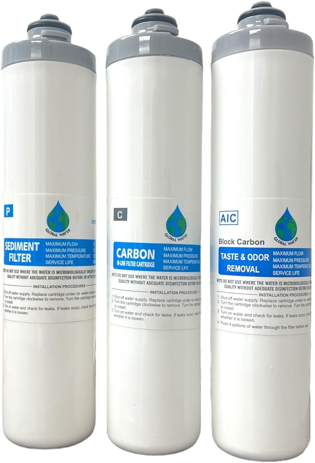 IPW Industries Inc. | GWFILTERS Replacement Set for Whole House Water ...