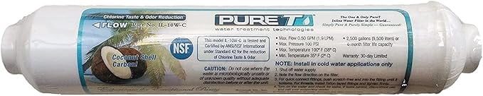 IPW Industries Inc.|Inline (IL-10W-C-38) Coconut Shell Activated Carbon ...