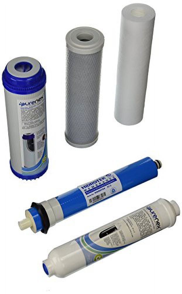 IPW Industries Inc-Purenex 1C-1GAC-1S-1I-1M50 Reverse Osmosis RO Filter ...
