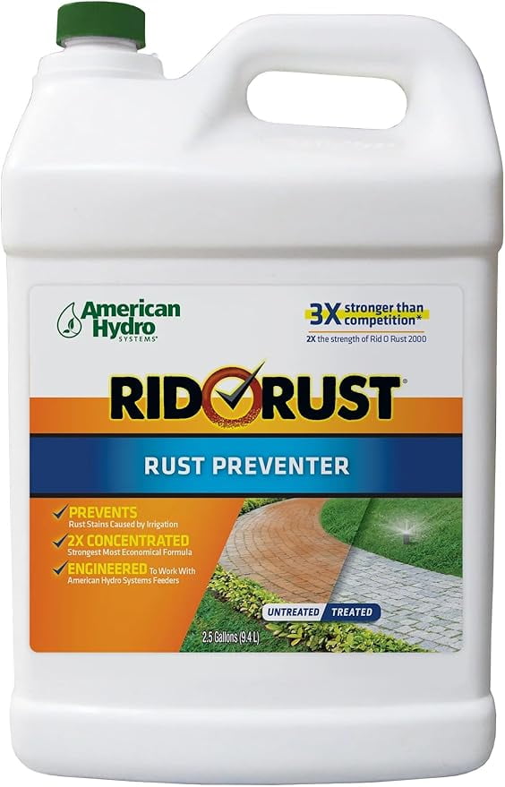IPW Industries Inc Rid O' Rust 2X RR1 Concentration Stain Preventer ...