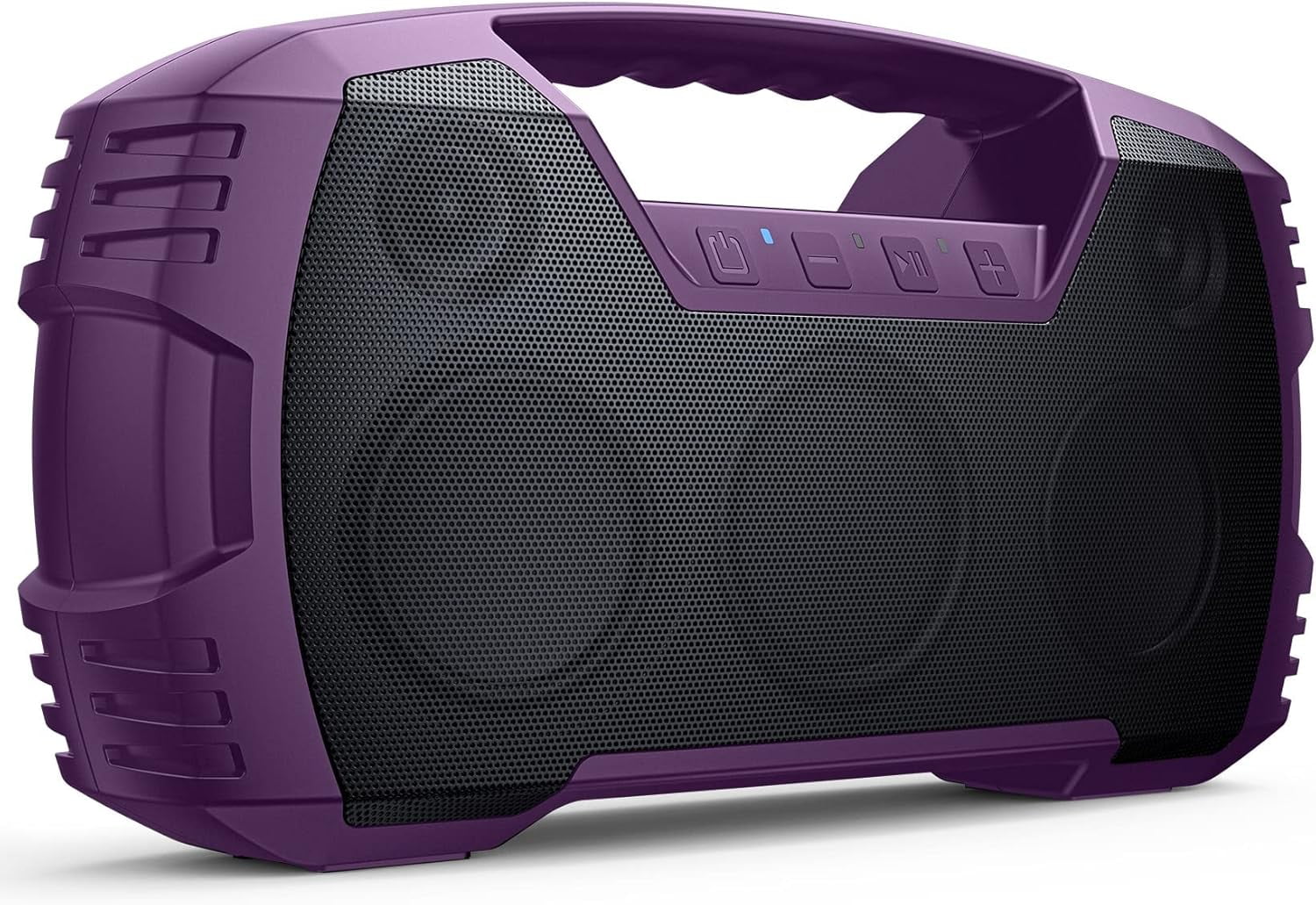 IPX7 Speaker, 40W Portable Speakers, 32H Playtime, Stereo Loud Sound ...