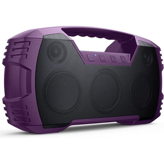 IPX7 Speaker, 40W Portable Speakers, 32H Playtime, Stereo Loud Sound ...