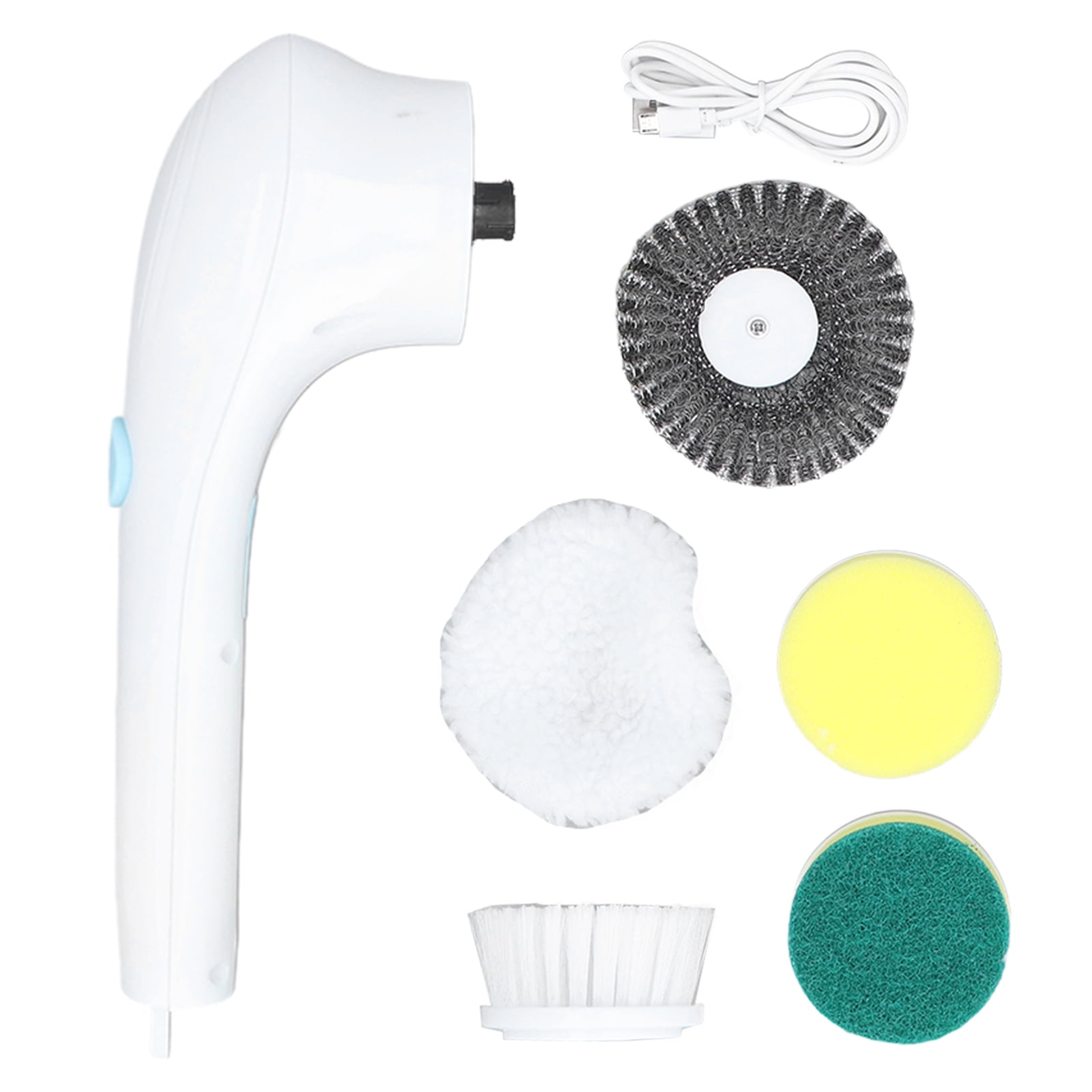 IPX7 Waterproof, Rechargeable, Portable Cleaning Brush for Tiles & More ...