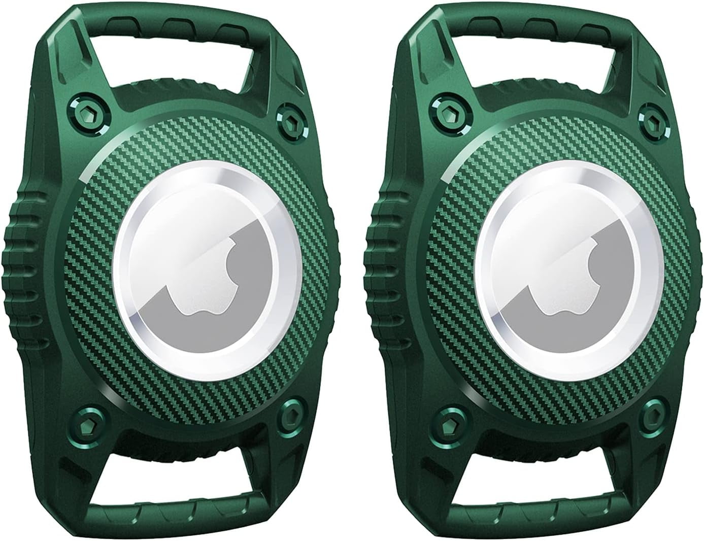 IPX8 Waterproof Airtag Dog Collar Holder (2 Pieces), Apple Airtag Anti ...