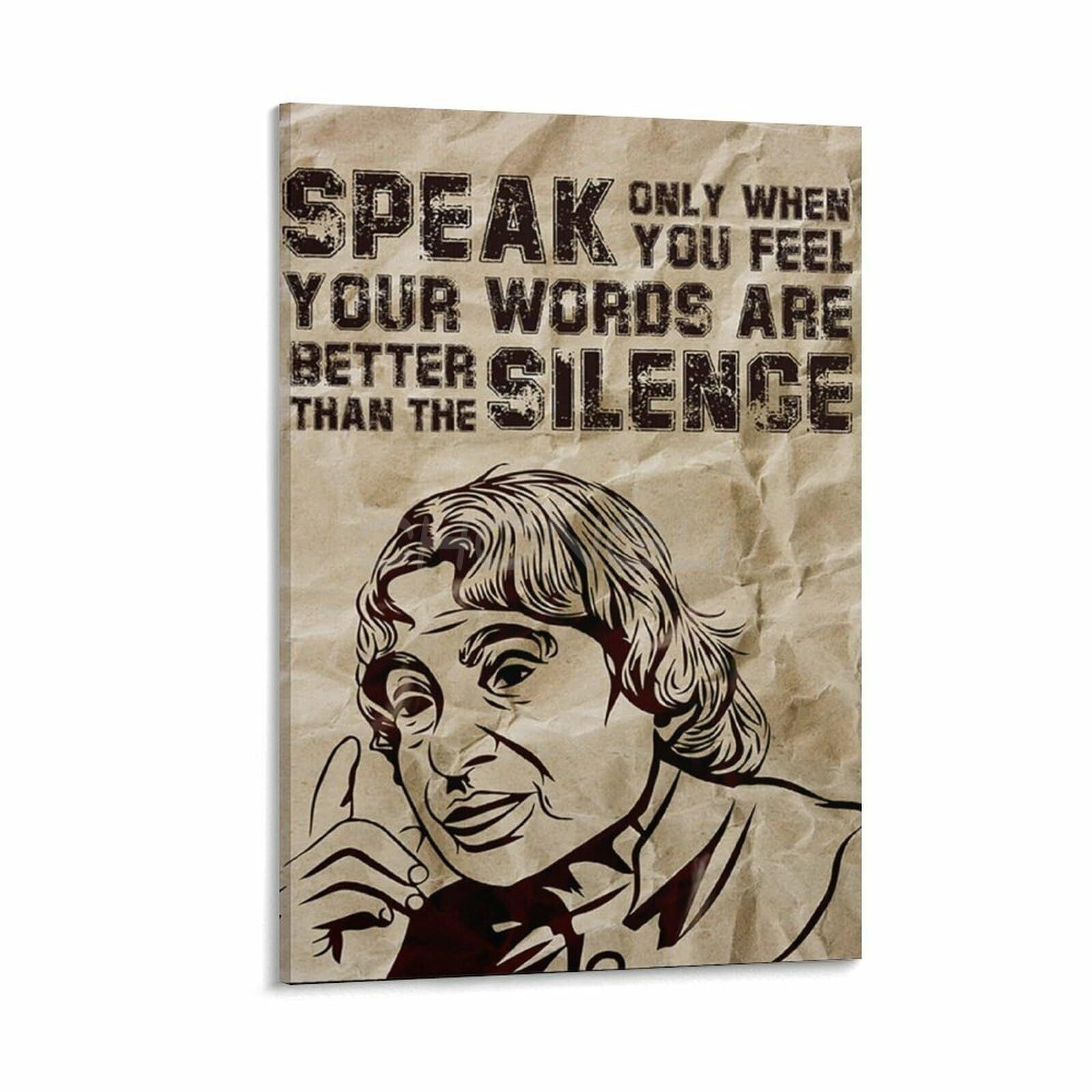 IPYAVHHP India Leader APJ Abdul Kalam Quote Poster Inspirational ...