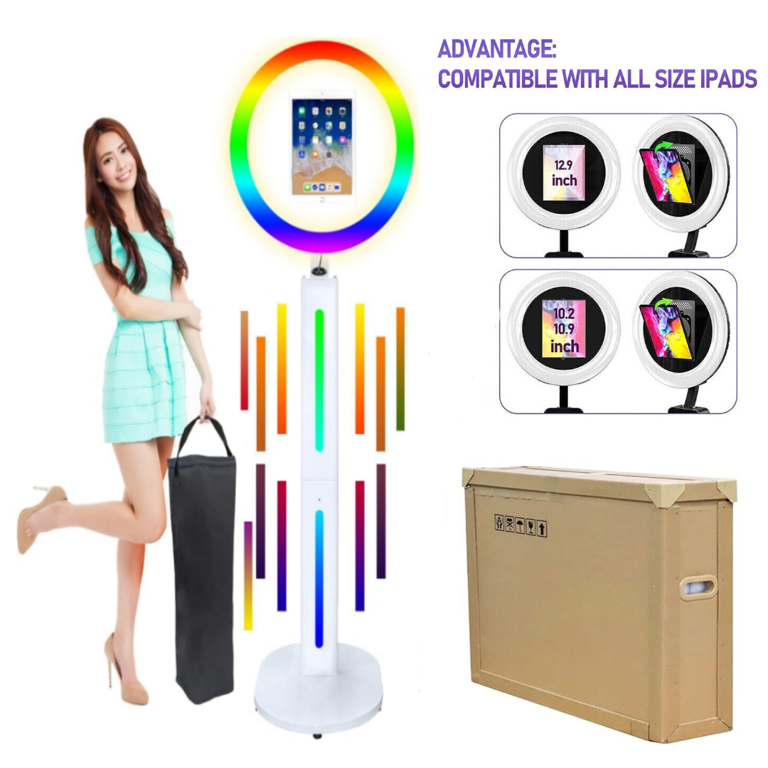 IPad Selfie Photo Booth with Portable Tote Bag Compatible with iPad 10. ...
