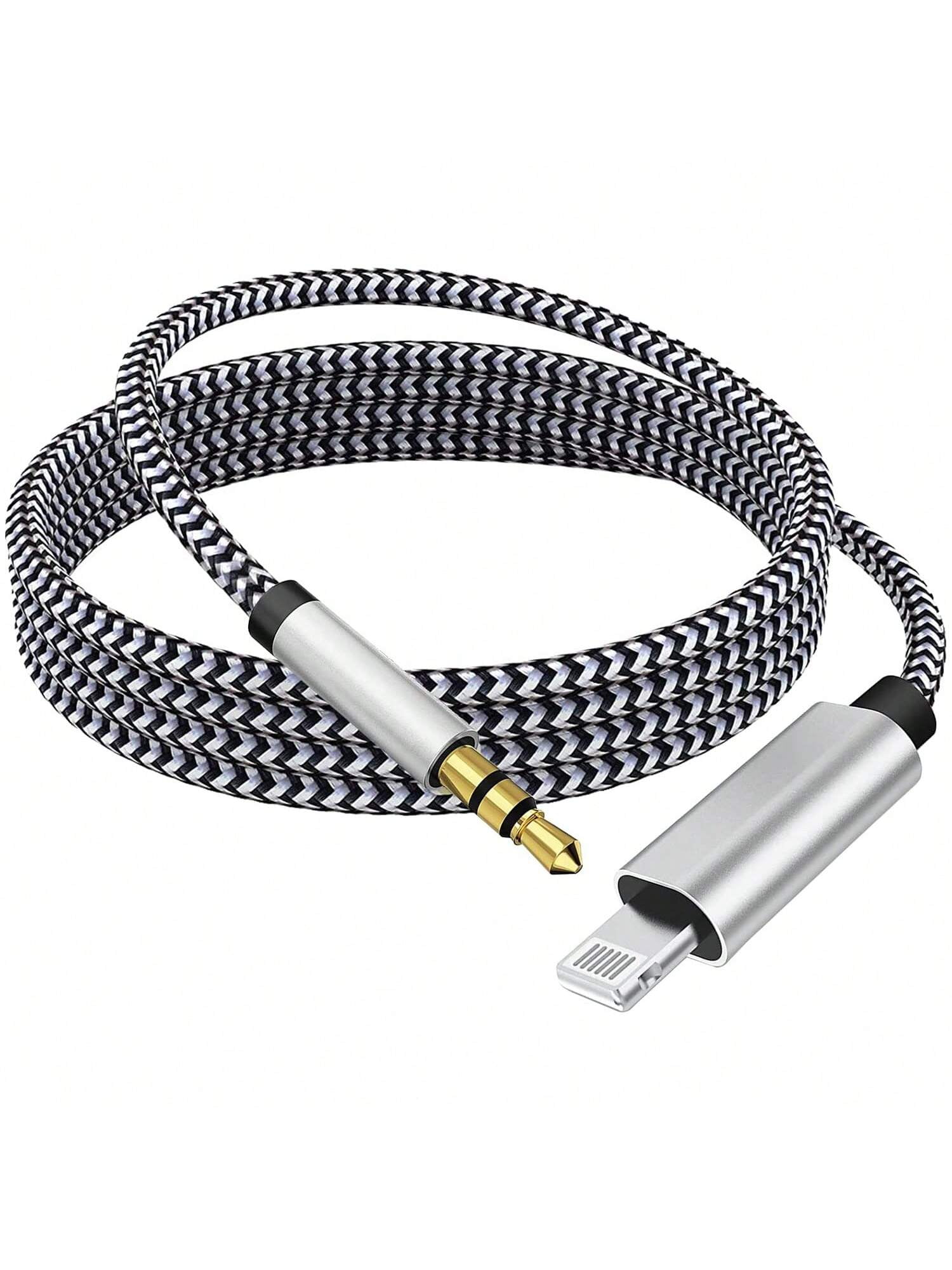 IPhone 14/13/11/12 Phone Auxiliary Line, Audio Cable, AUX Cable For Car ...