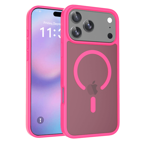 IPhone 17 Pro Max Case [Compatible with ]Translucent Matte Phone Cover ...