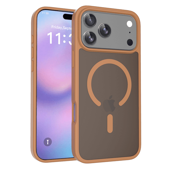 IPhone 17 Pro Max Case [Compatible with ]Translucent Matte Phone Cover ...