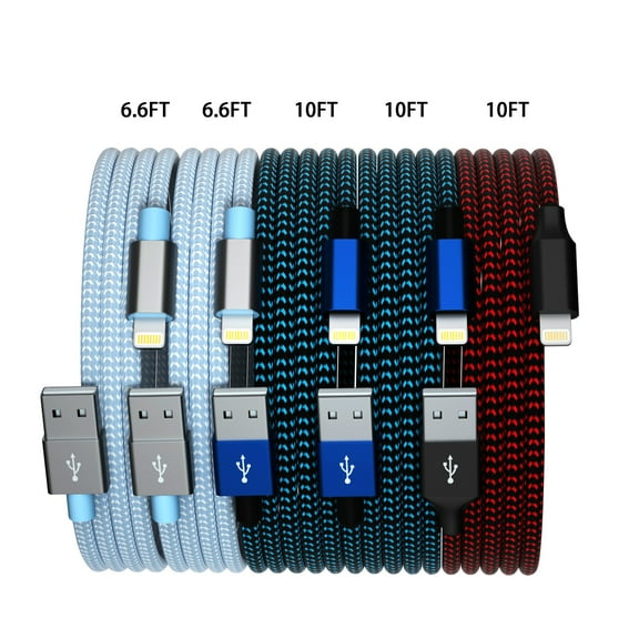 JUJHGRF-Christmas Light Phone Charging Cable Charger Cord USB-A to ...