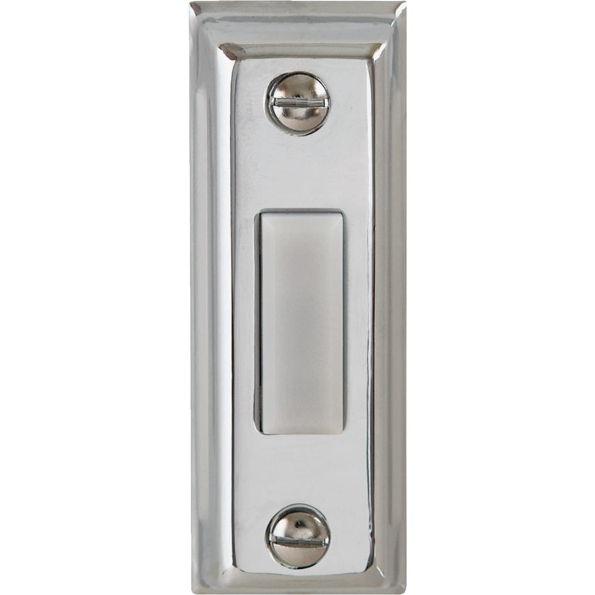 IQ America DP1203 Wired Lighted Chrome Silver with White Pushbutton ...