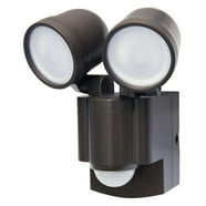 Brink's Battery-Operated Motion Activated Security Light, White Finish ...