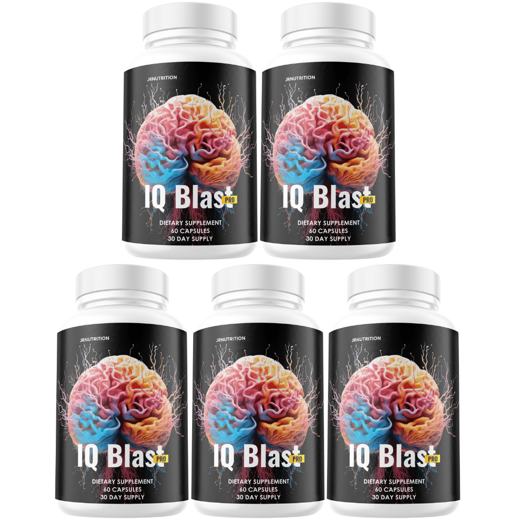 IQ Blast Pro Brain Supplement Enhance Cognitive Function Clarity - 5 ...
