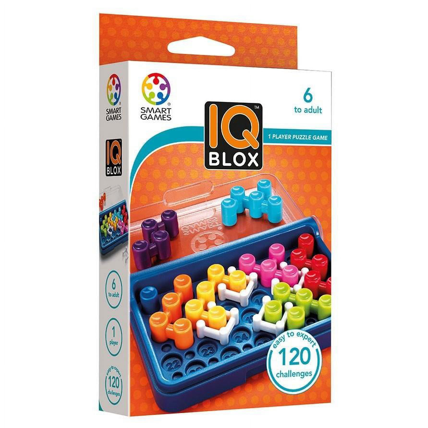 IQ Blox - Educational Logic Game Puzzle - 120 Challenges - Walmart.com