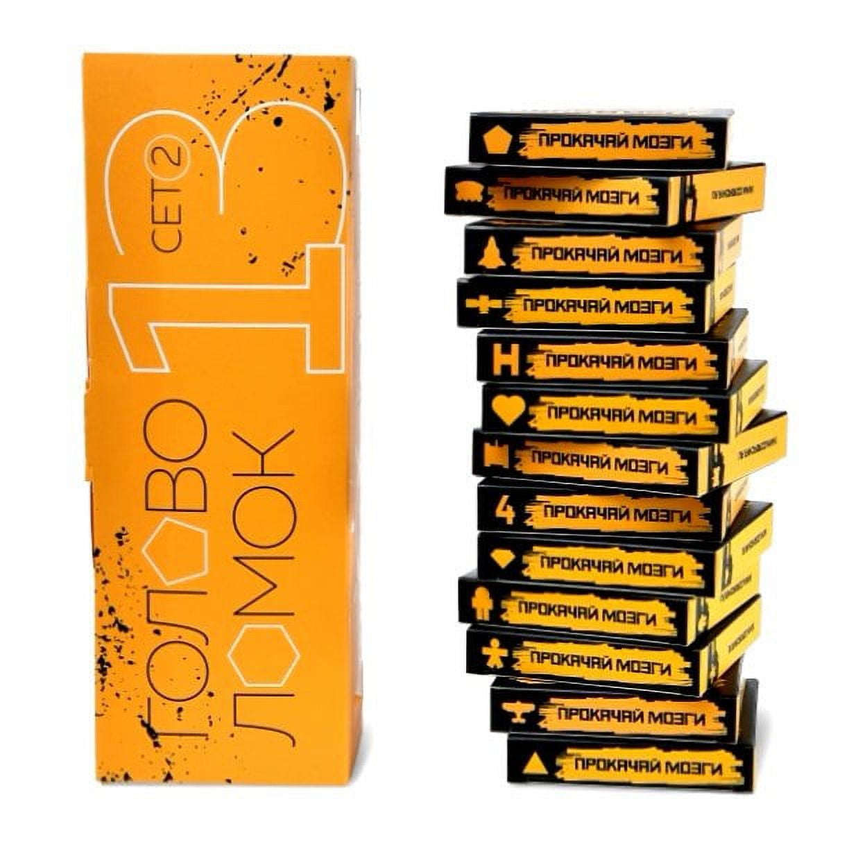 IQ Puzzle for Kids and Adults – SET3-13 Puzzles – Mind Challenging ...