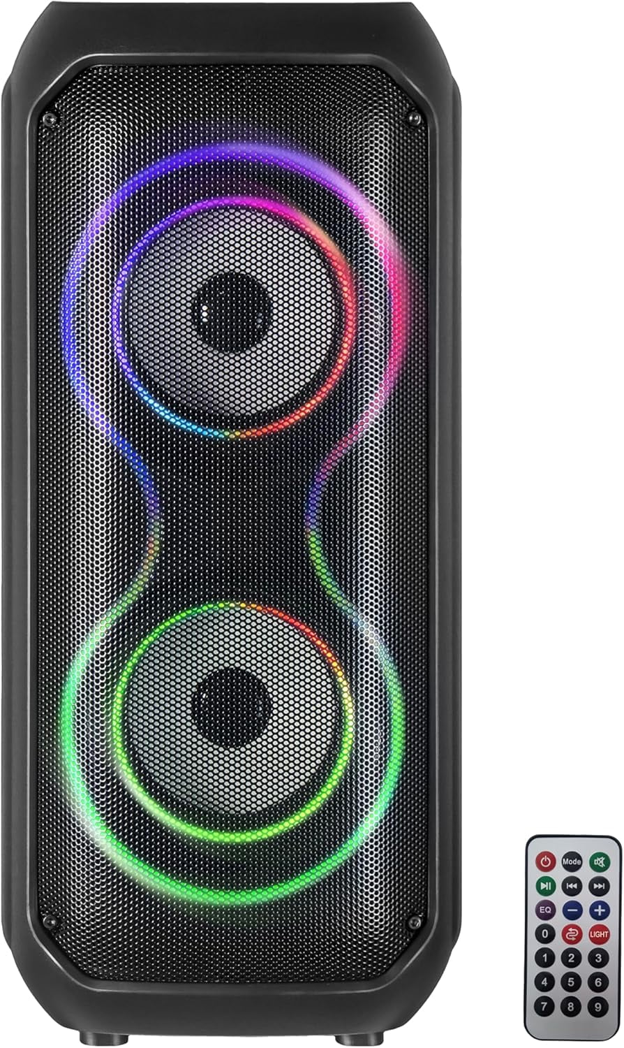 IQ Sound IQ-3404BT 2x4-inch High Efficiency Speaker System, Bluetooth ...