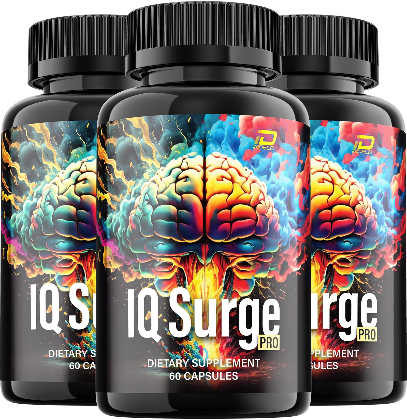 IQ Surge Pro Supplement Capsules – IQ Surge Pro Natural Blend Memory ...