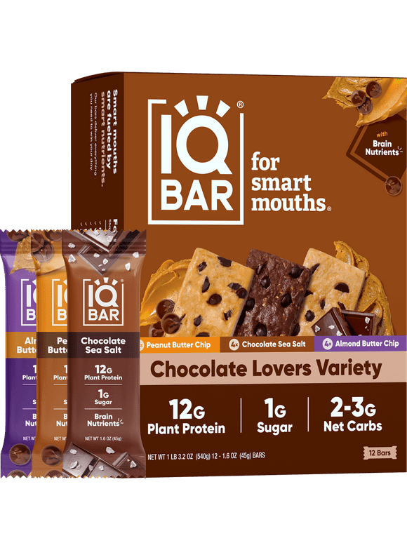 IQ BAR Snack Bars in Snacks, Cookies & Chips - Walmart.com