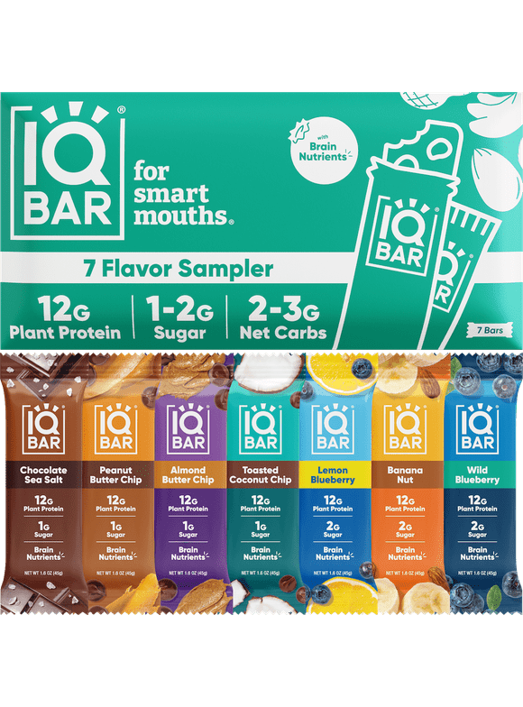 IQ BAR Protein Bars in Protein - Walmart.com