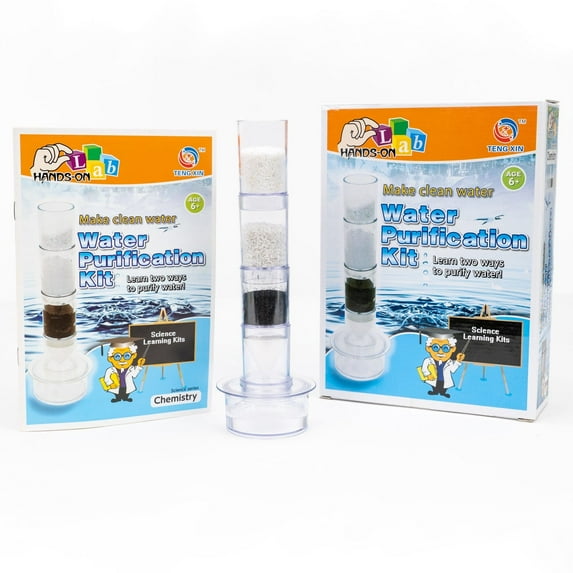 IQCREW by Amscope Build Your Own Water Purification System Activity Kit ...