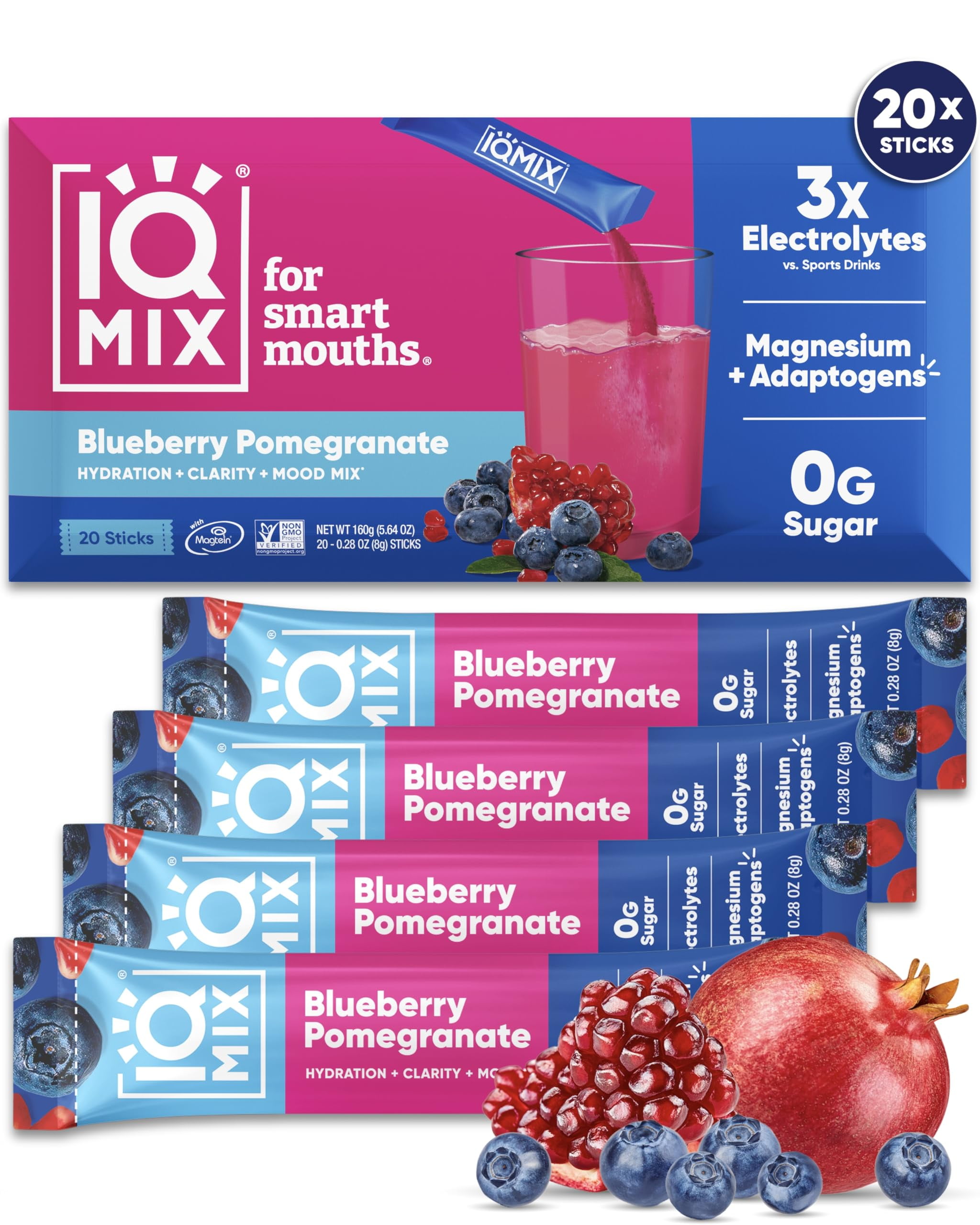 IQMIX Hydration Electrolyte Powder – 4-in-1 Formula for Hydration ...