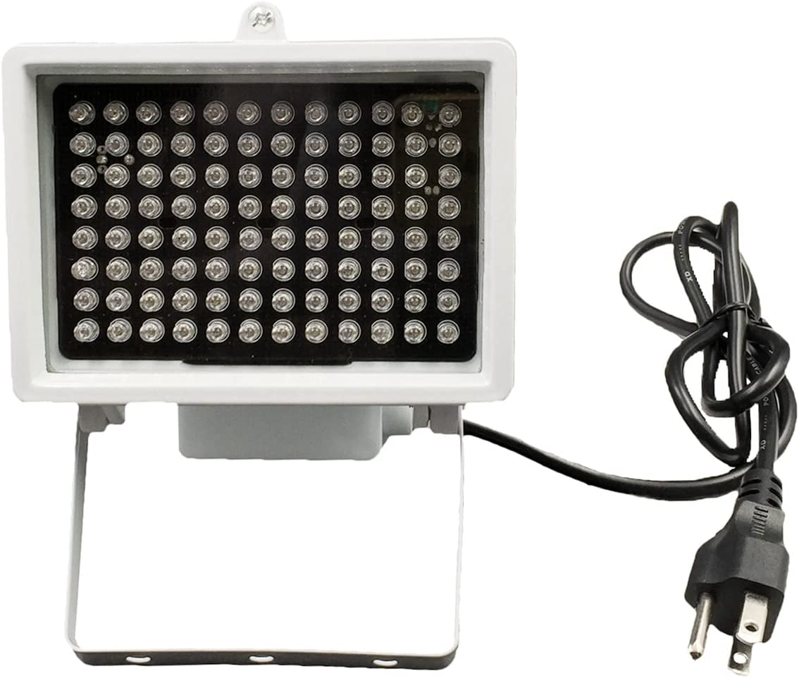 IR Illuminator, AC 110V - 220V 850nm Infrared 96 LED Night Vision ...