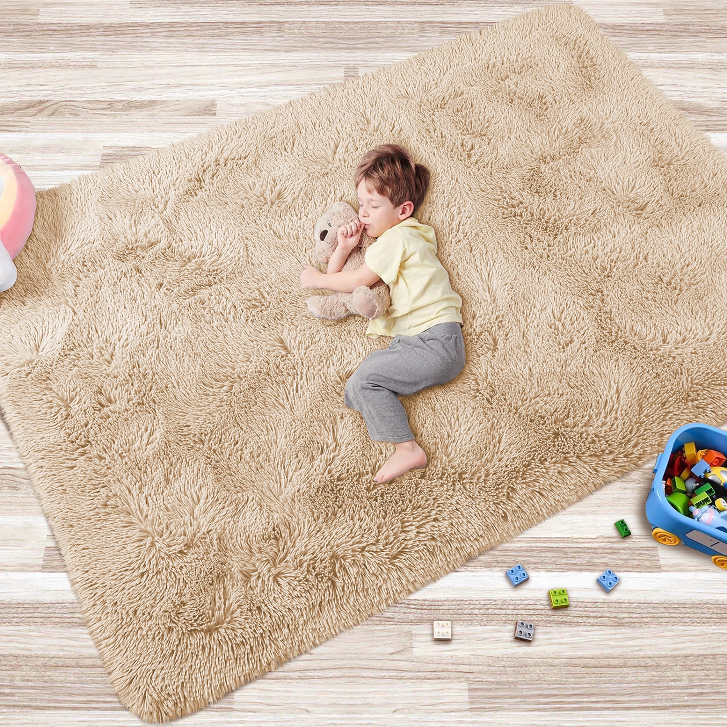IR Imperial Room Shaggy Rug 3x5ft for Hallway, Ultra Soft Modern Area ...