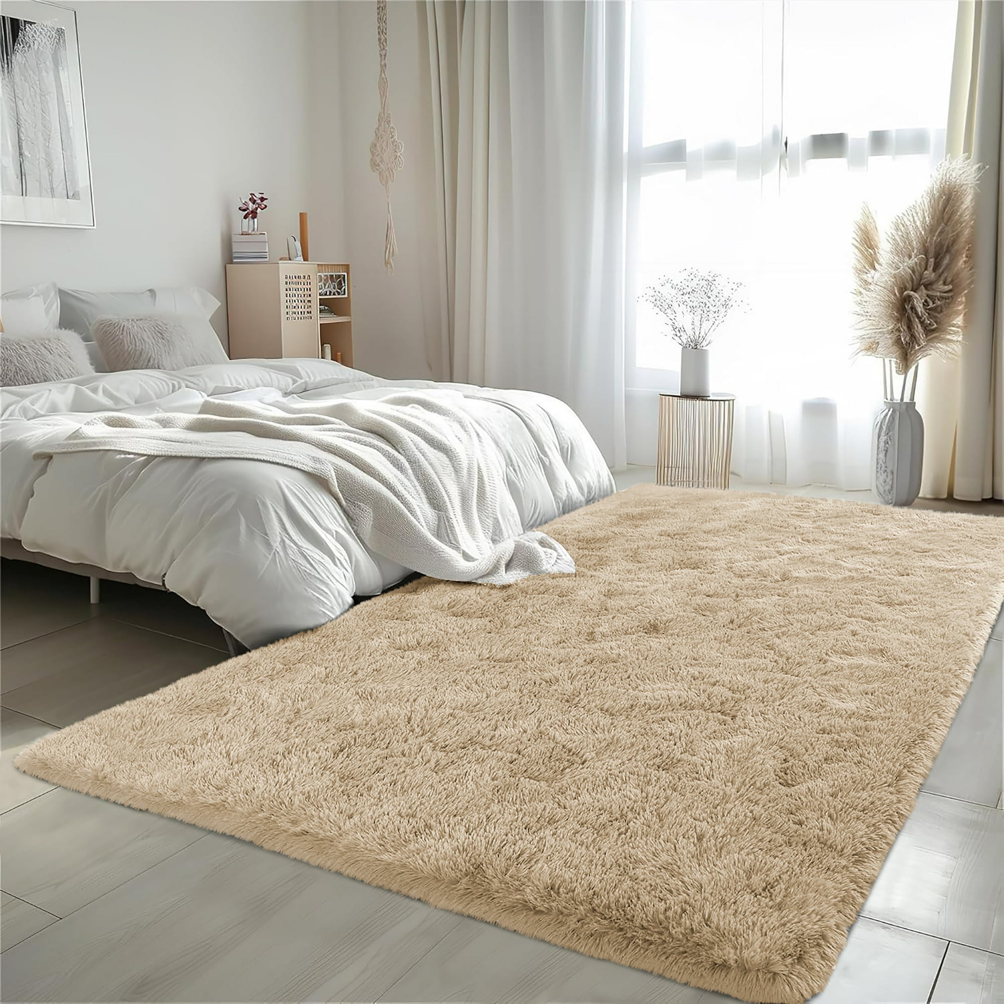 IR Imperial Rooms Shaggy Rug 3x5ft for Hallway, Ultra Soft Modern Area ...