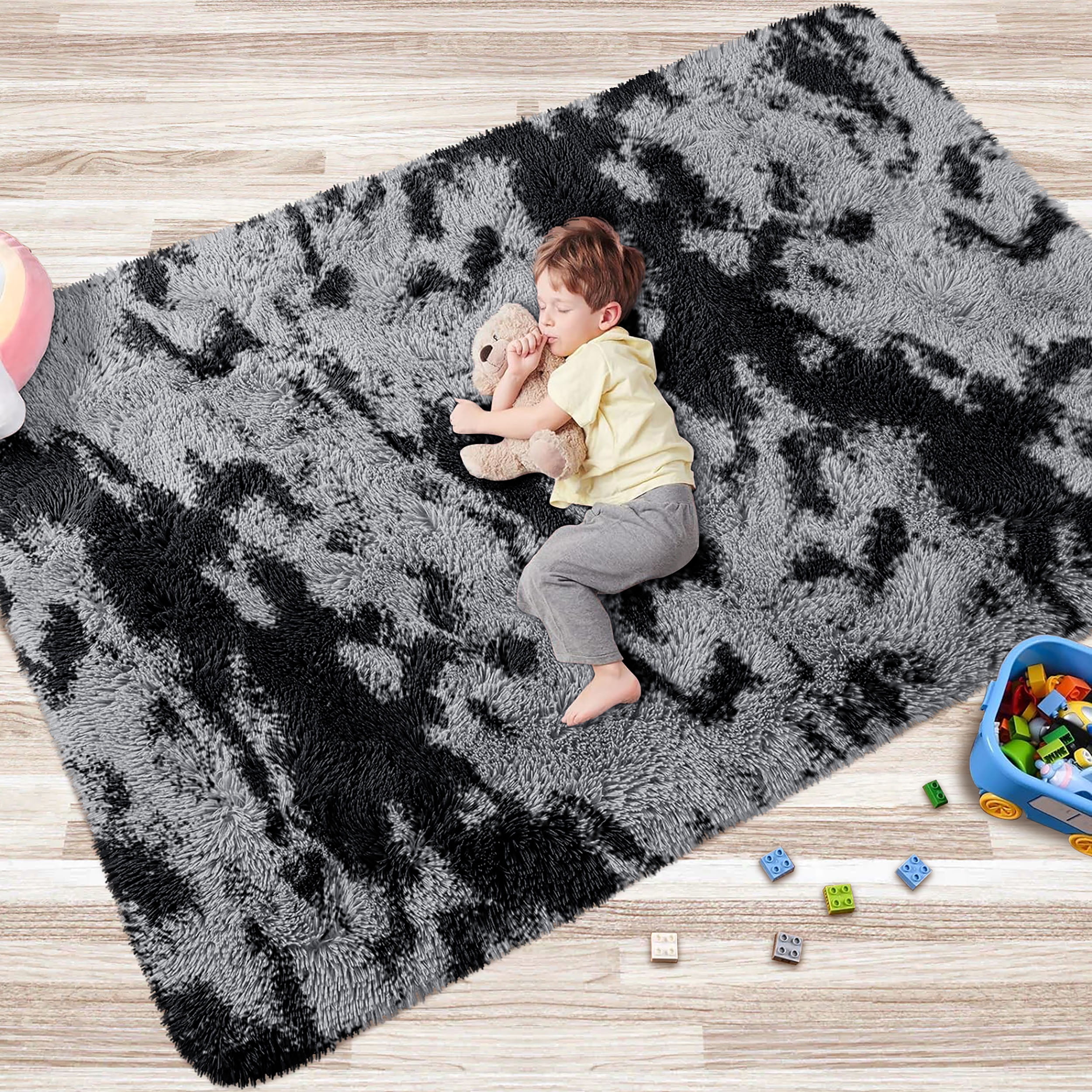 IR Imperial Room Shaggy Rug 3x5ft for Hallway, Ultra Soft Modern Area ...