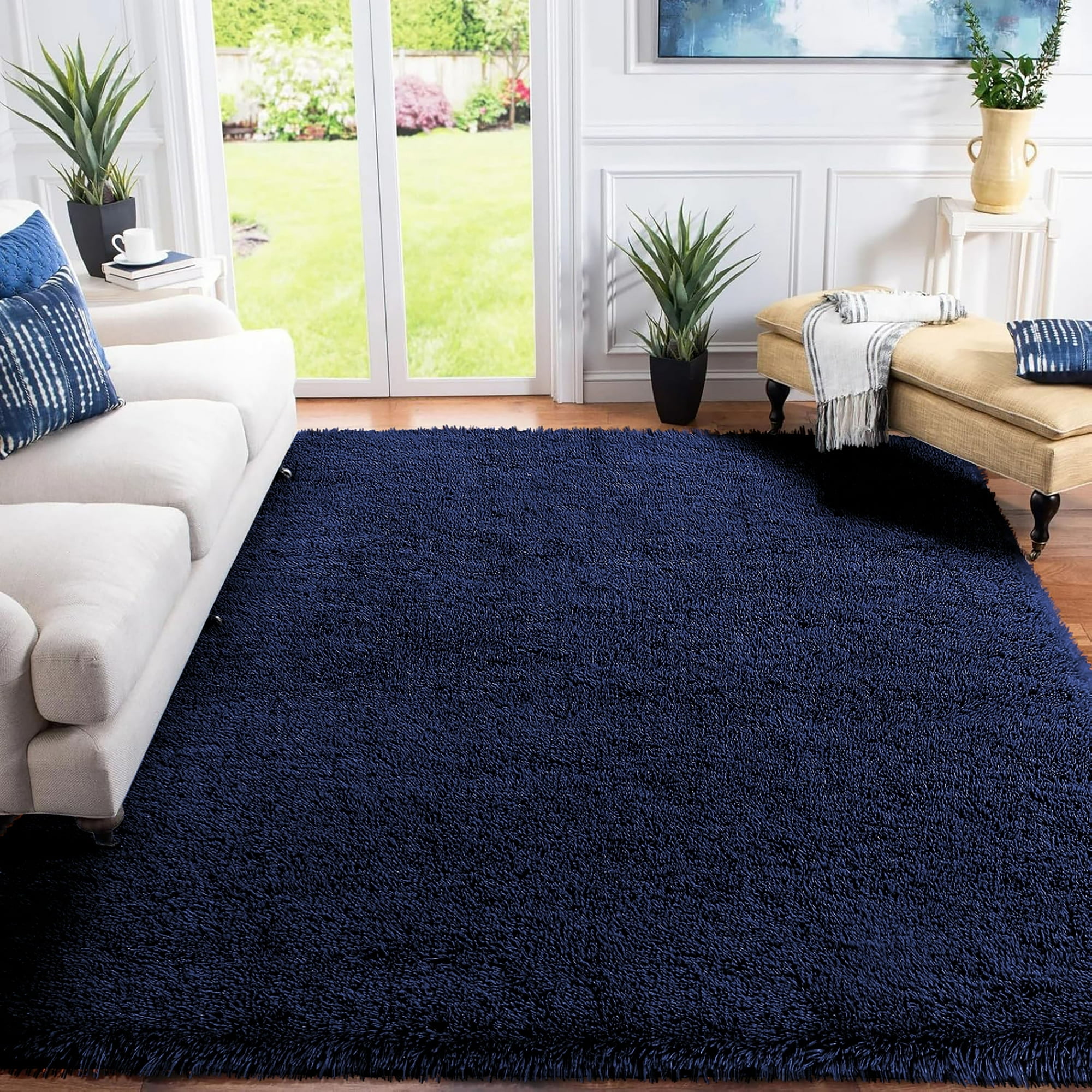 IR Imperial Rooms Shaggy Rug 3x5ft for Hallway, Ultra Soft Modern Area ...